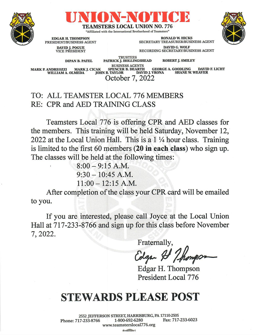 Teamsters Local 776